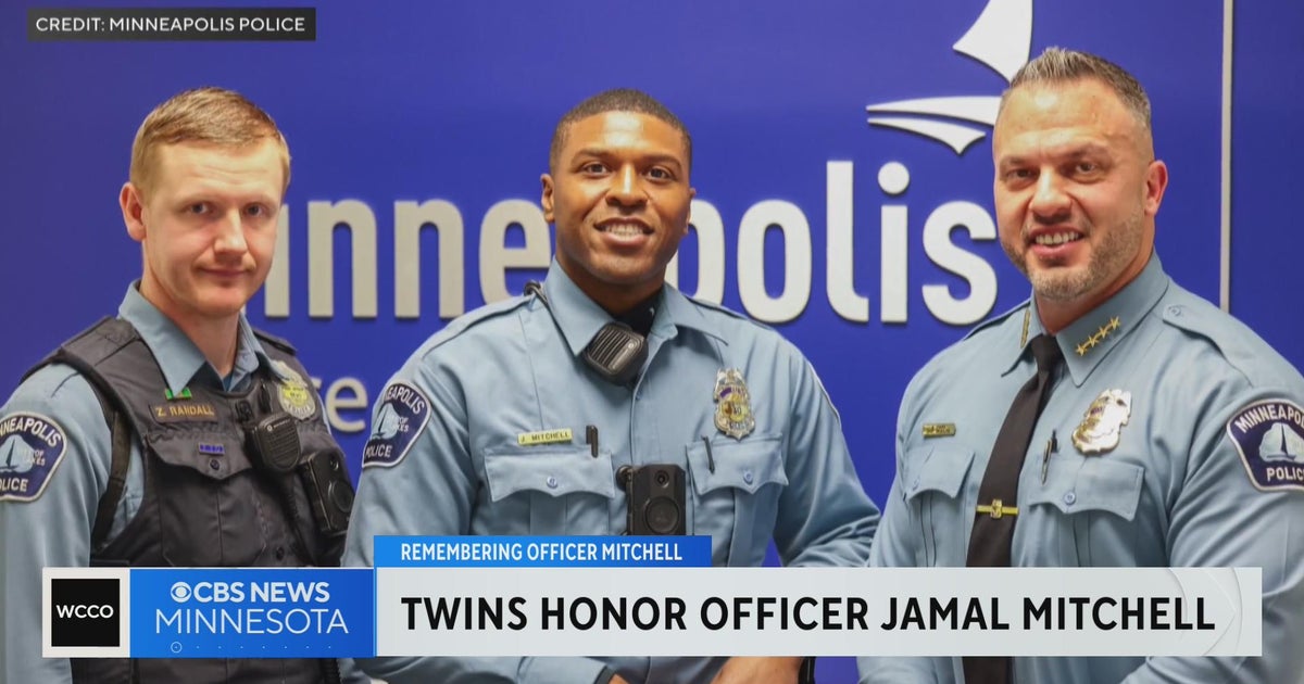 Twins to honor fallen Minneapolis officer Jamal Mitchell - CBS Minnesota