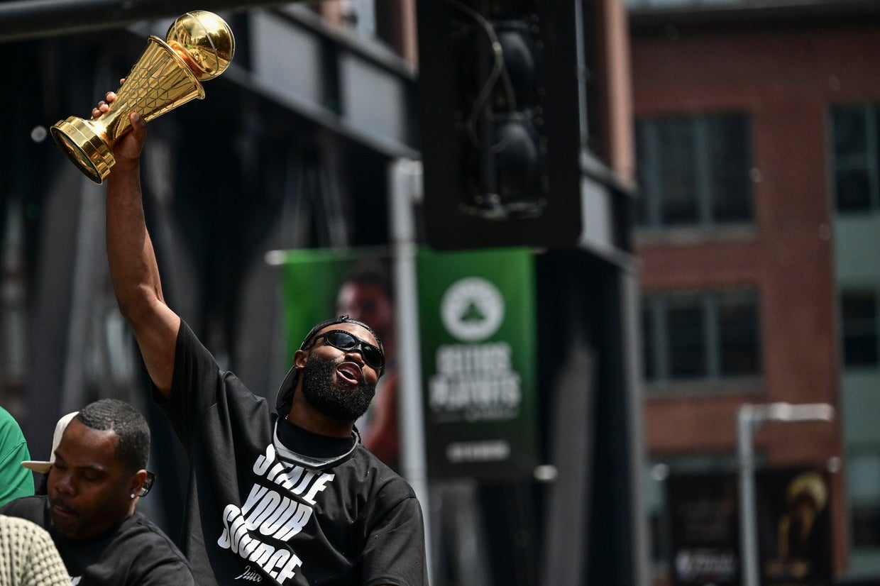 The best moments and photos from Celtics championship parade through ...