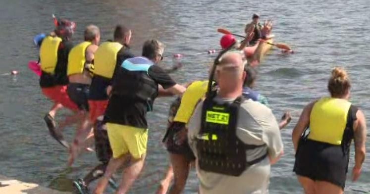 Slideshow: 150 take plunge into Baltimore's Inner Harbor