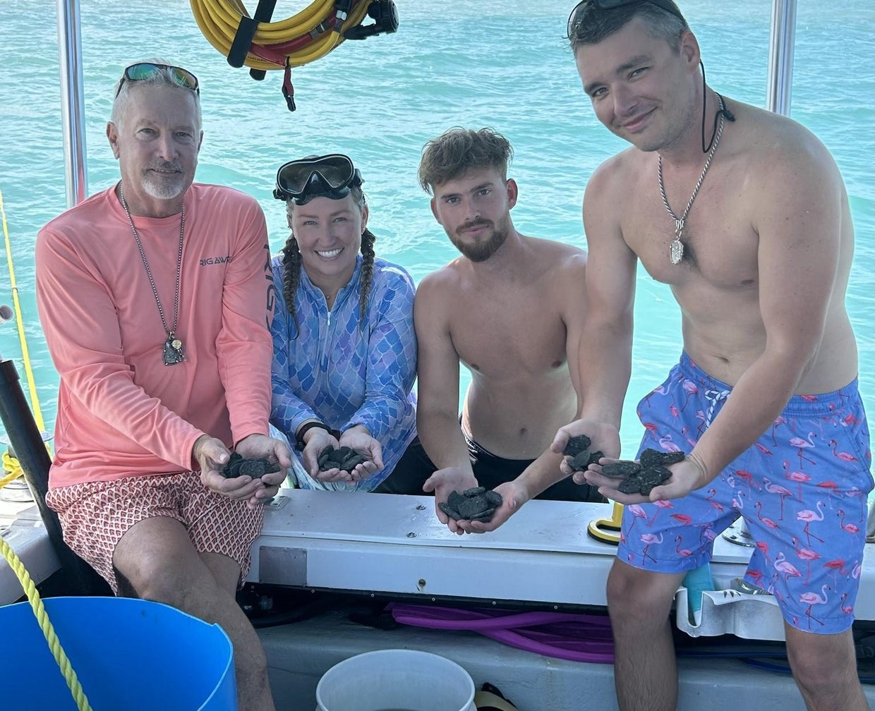 Treasure hunters say they recovered hundreds of silver coins from iconic 1715 shipwrecks off ...