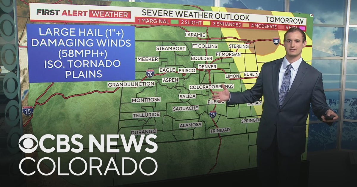 Severe storms possible across all of Colorado, Denver at risk for hail ...