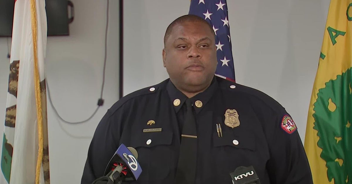 Oakland fire chief press conference on fireighter drowning in San Diego ...