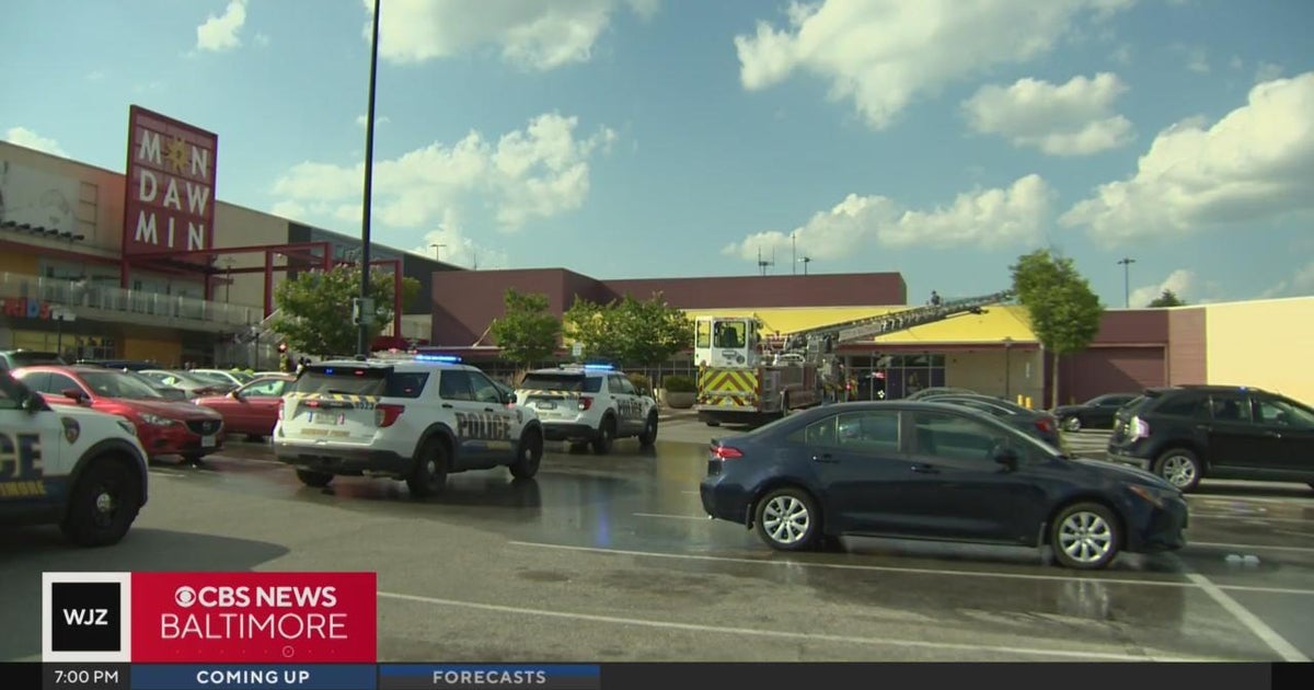 Firefighters respond to smoke showing at Mondawmin Mall - CBS Baltimore