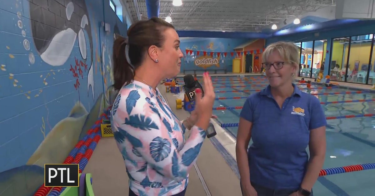 Splashing into summer safely with the Goldfish Swim School - CBS Pittsburgh