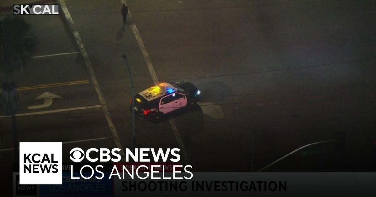 Shots fired at LAPD officer - CBS Los Angeles