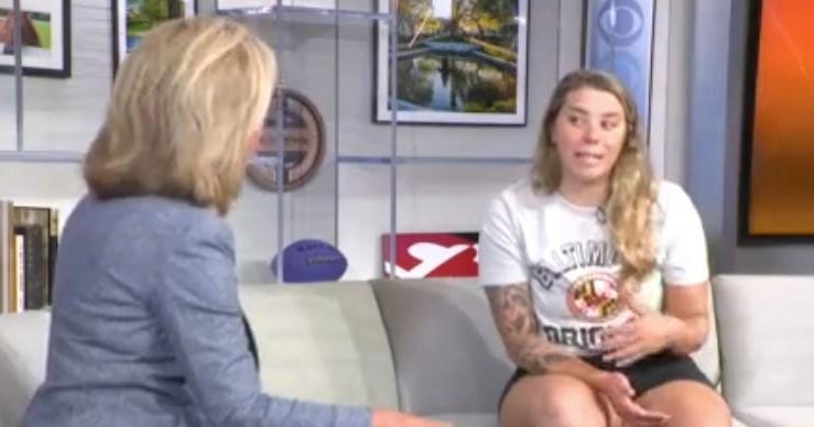 What motivated Katie Pumphrey to swim from Bay Bridge to Inner Harbor ...