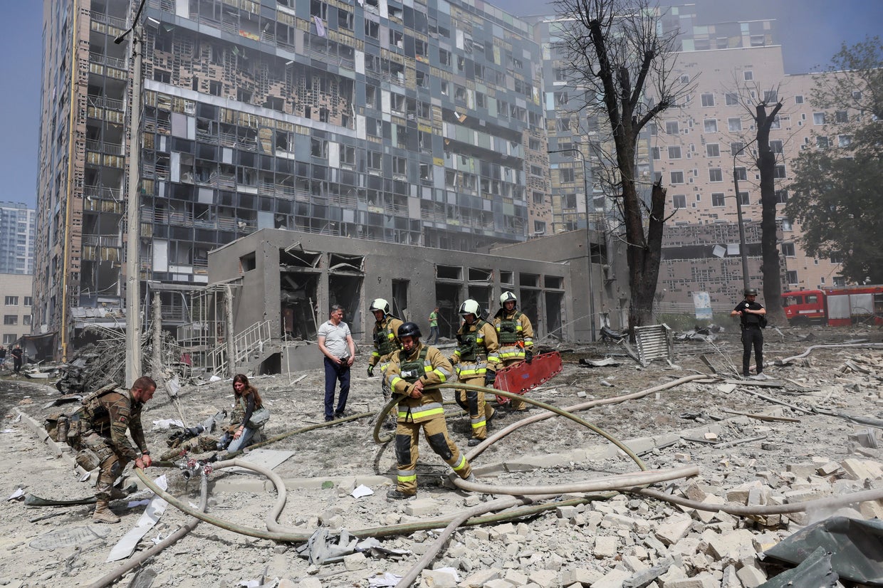 Ukraine says at least 31 people killed, children's hospital hit in ...