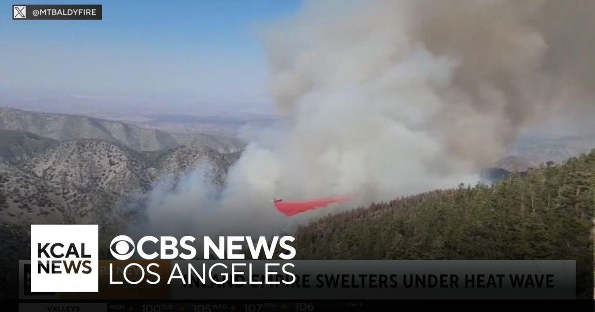 Inland Empire endures heat wave, increased wildfire risks - CBS Los Angeles