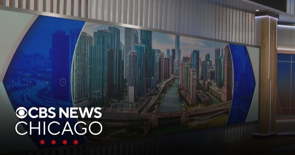 A look inside CBS News Chicago's new studio set - CBS Chicago