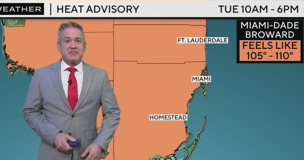South Florida Weather Forecast for Monday 11PM 07/08/24 - CBS Miami