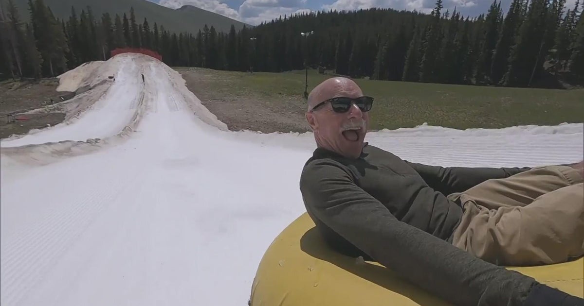 Keystone Resort offers snow tubing for relief from heat - CBS Colorado