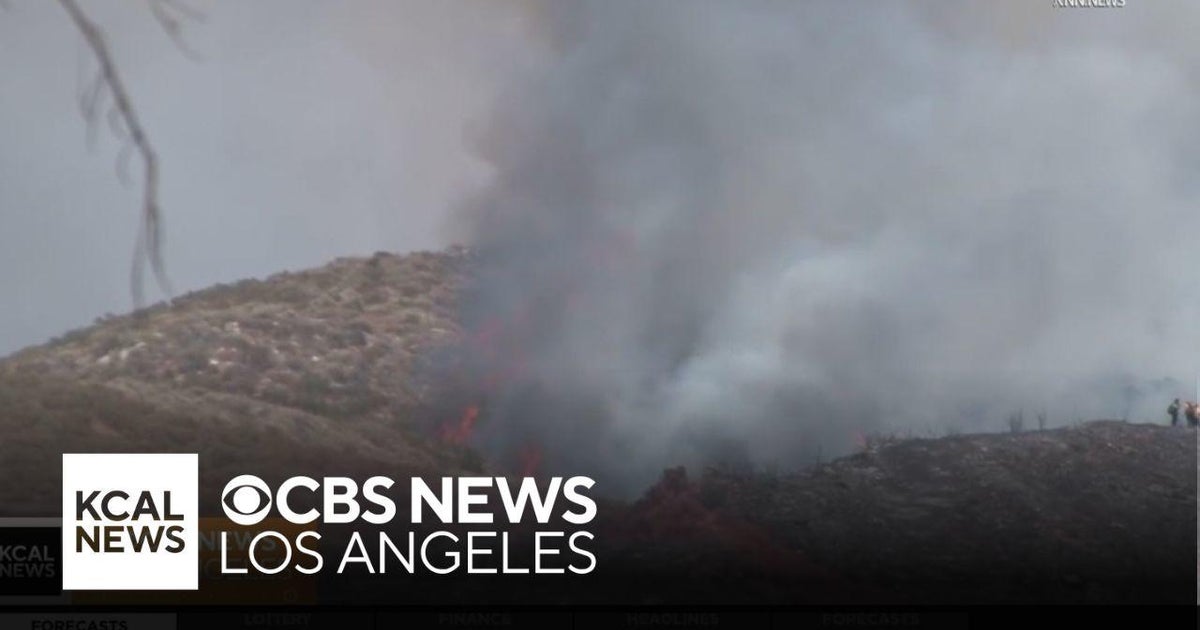 Pauba Fire now 50% contained - CBS Los Angeles
