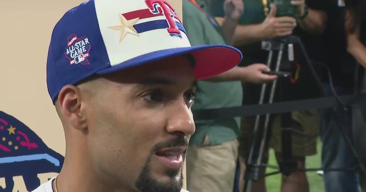 MLB All-Stars take the field for Media Day - CBS Texas