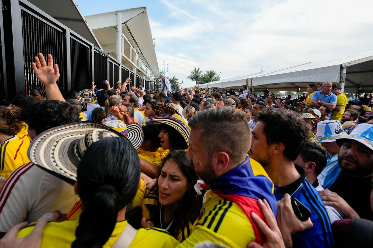 Copa America final between Argentina and Colombia delayed after crowd ...