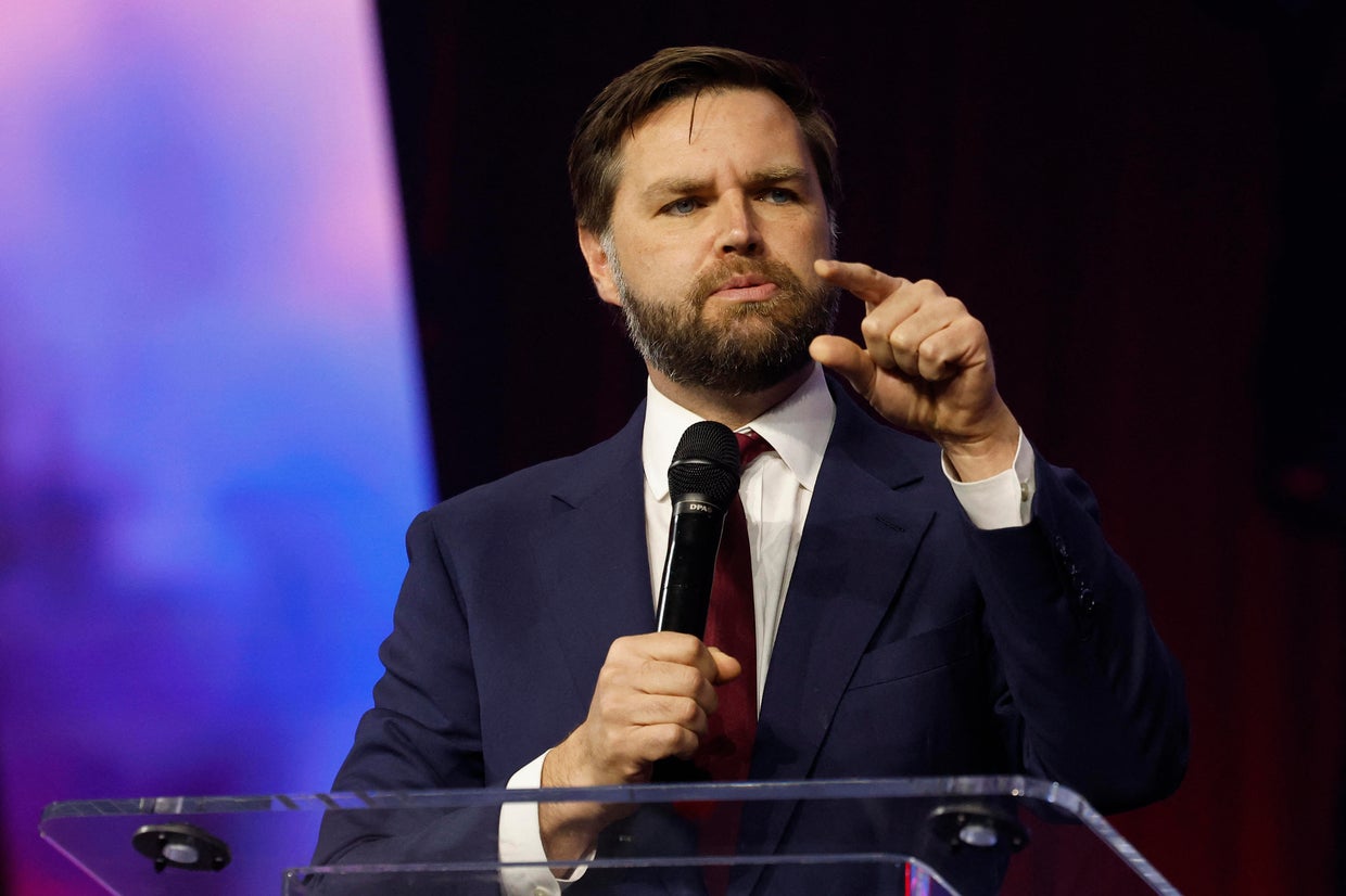 Trump picks Sen. JD Vance as VP running mate for 2024 election - CBS News