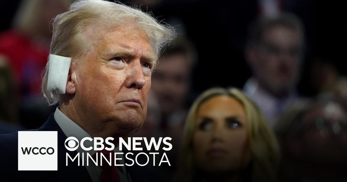 Trump makes 1st public appearance since assassination attempt at RNC - CBS Minnesota