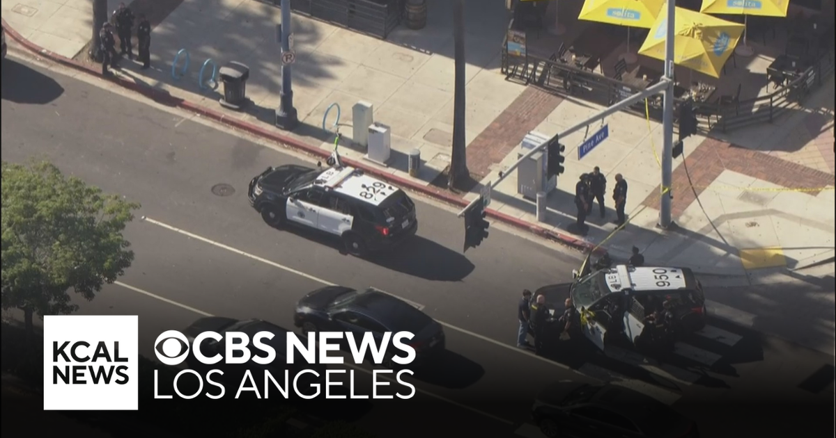 Person saved by police after brief hostage situation - CBS Los Angeles