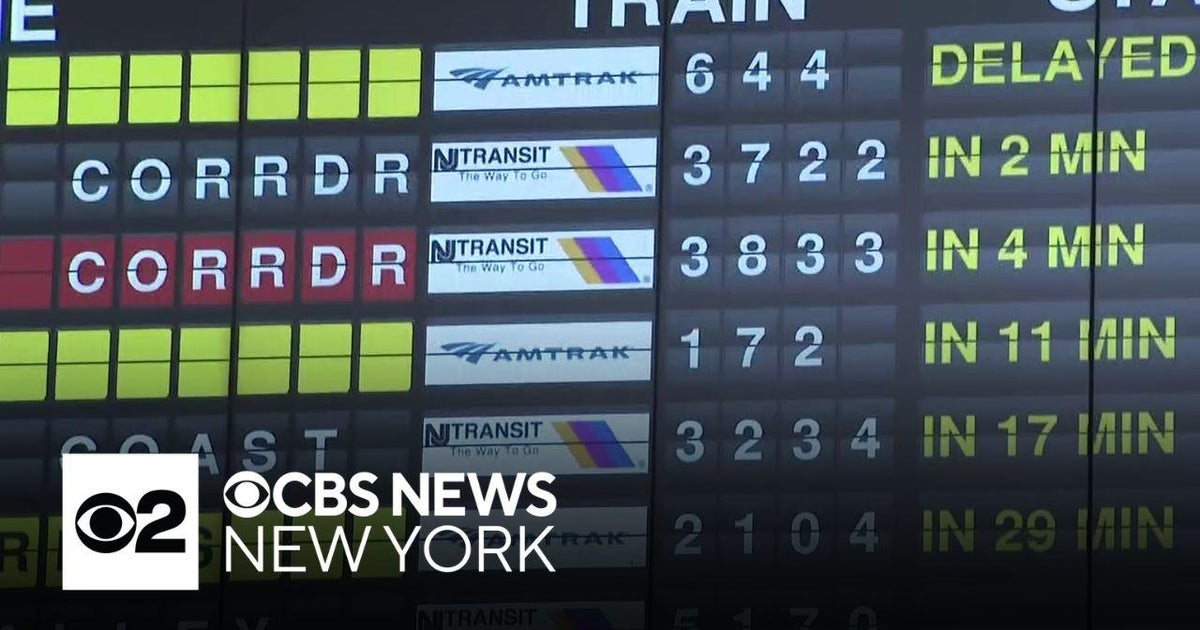 Heat impacting NJ Transit schedule - CBS New York