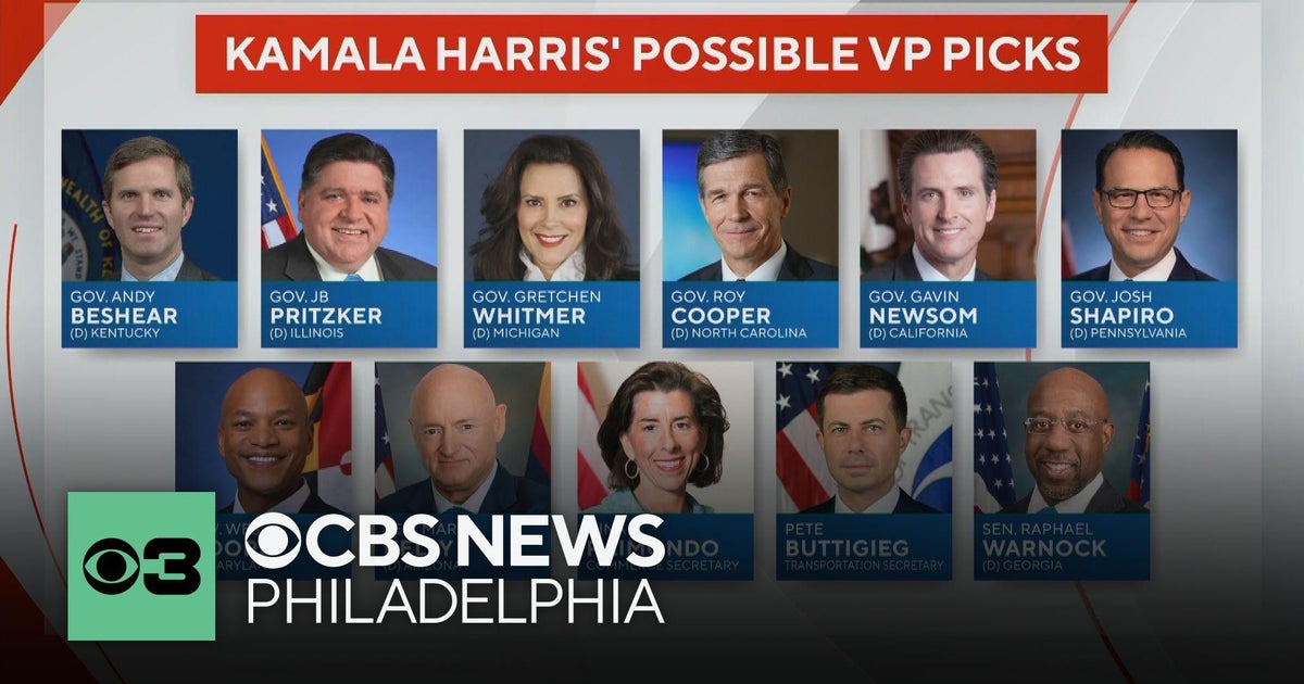 From Pennsylvania to Michigan, several possible Harris running mates ...