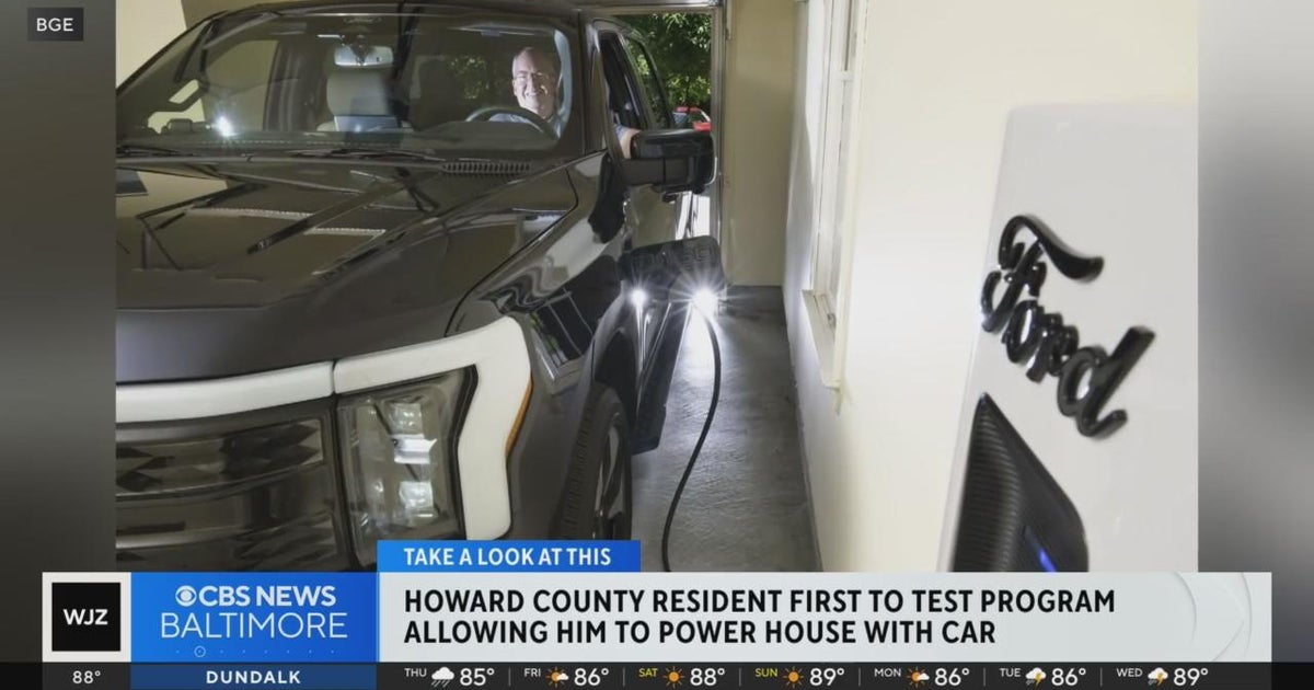 Howard County man is first to test BGE program powering house with car ...