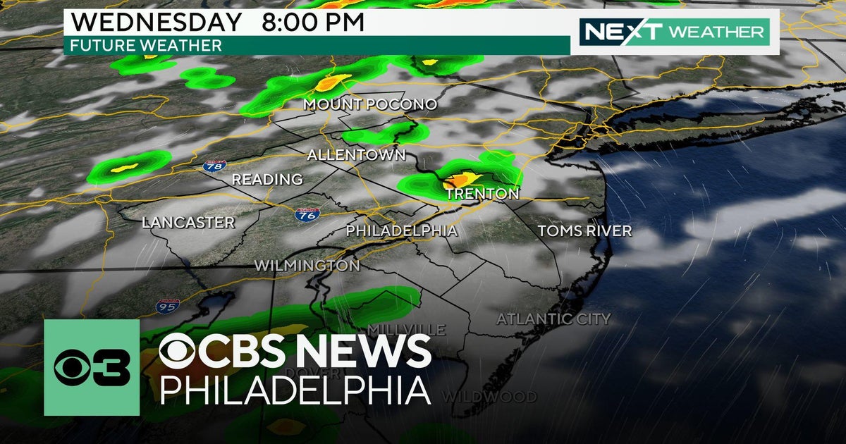Morning rain and thunder possible across Philadelphia region Wednesday ...