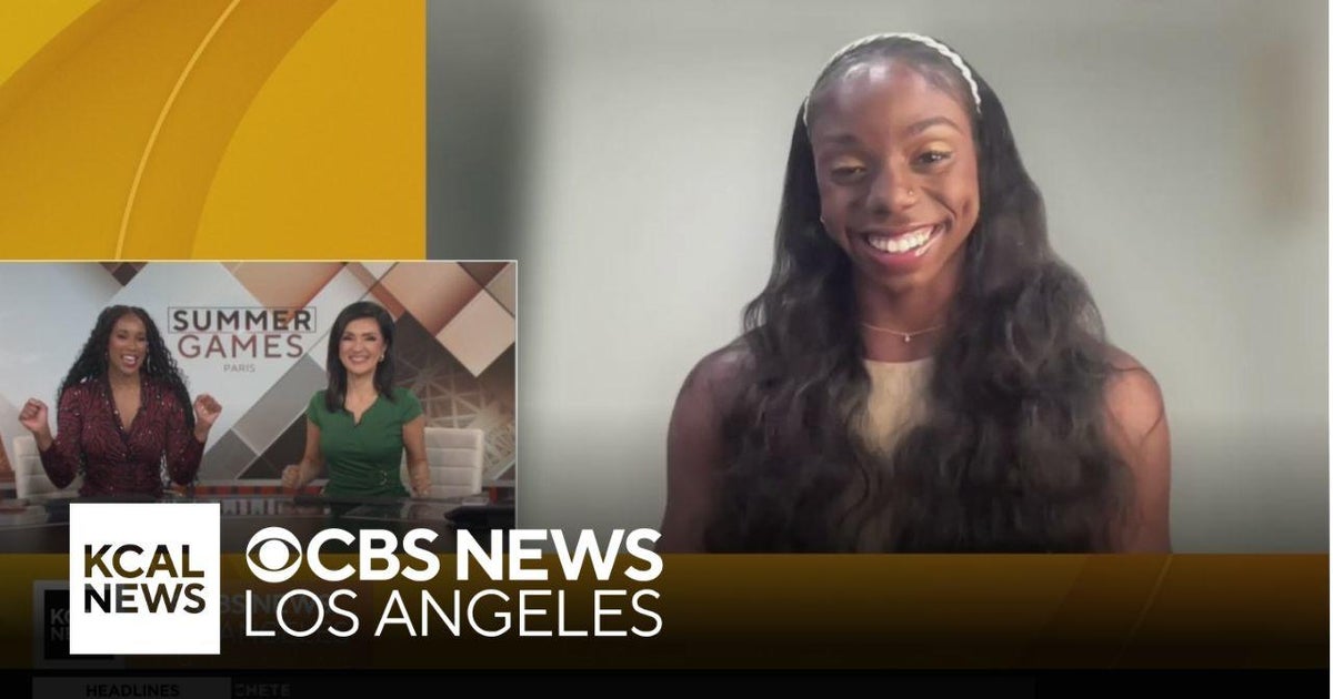 Olympic athlete Brittany Brown talks about her upcoming 200 meter event ...