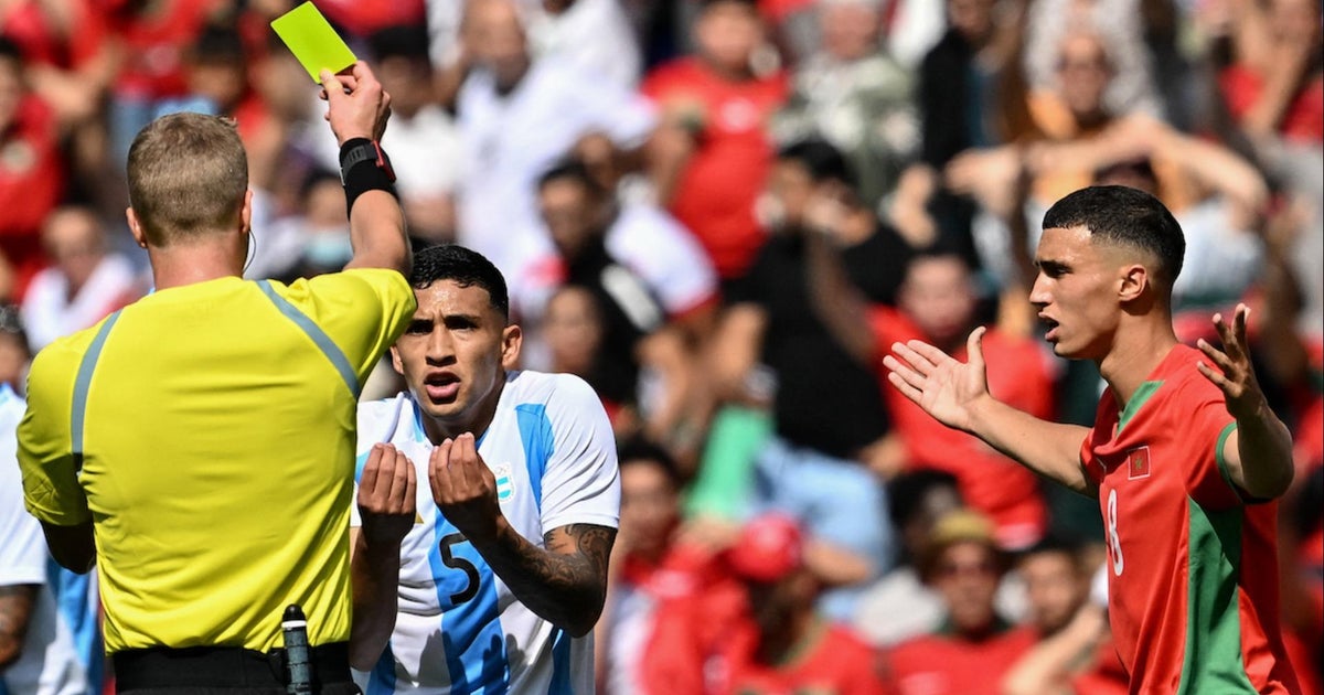 Olympics soccer matches begin in Paris - CBS News