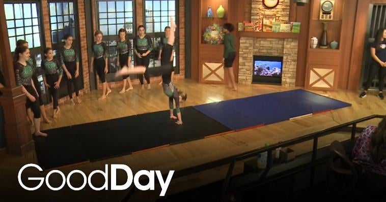 Celebrating the Summer Olympics with Fliptastic! Gymnastics - Good Day Sacramento