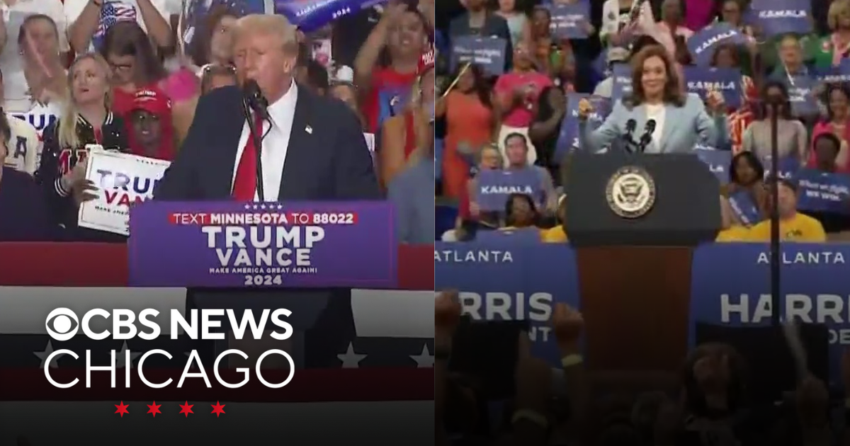 Campaigns ramp up in 2024 presidential race - CBS Chicago