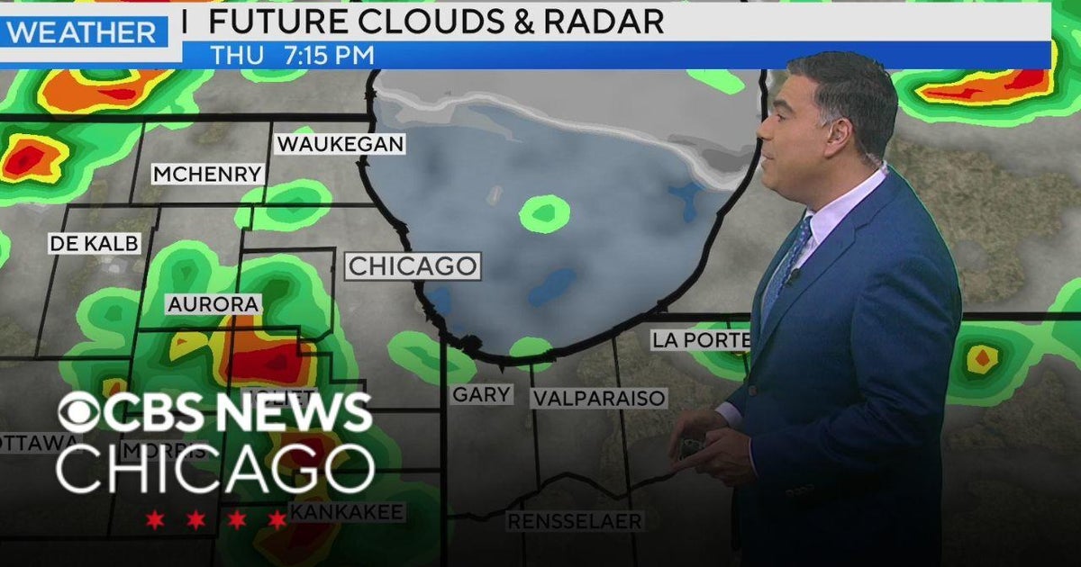 Showers to stick around - CBS Chicago