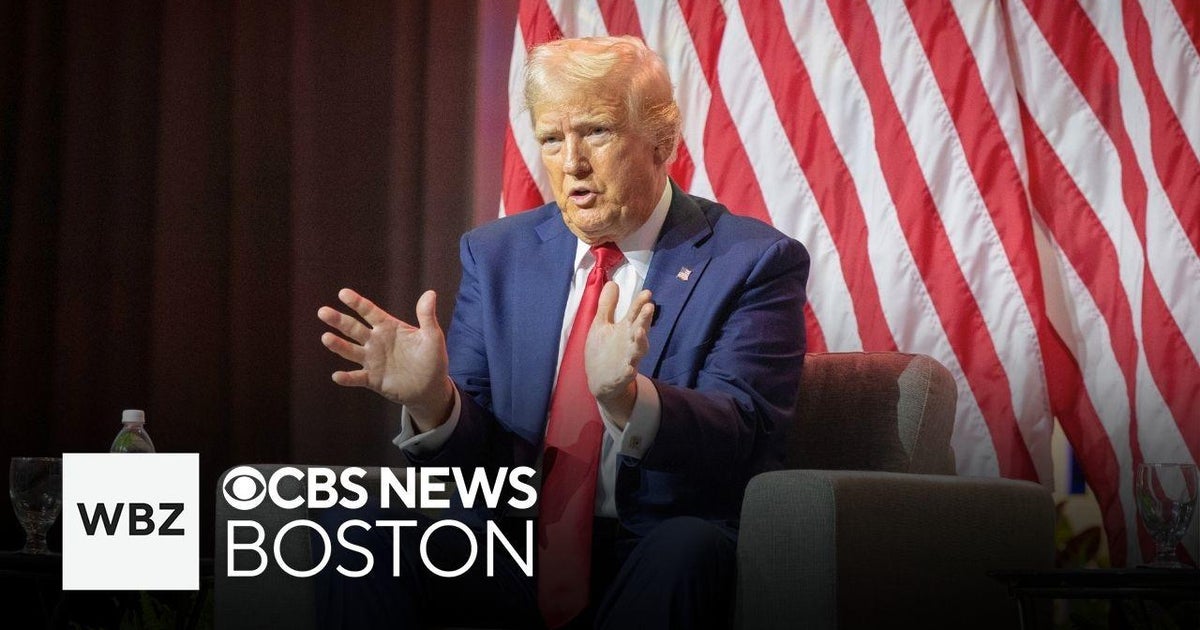 Harris fights back against Trump's comments at NABJ conference - CBS Boston