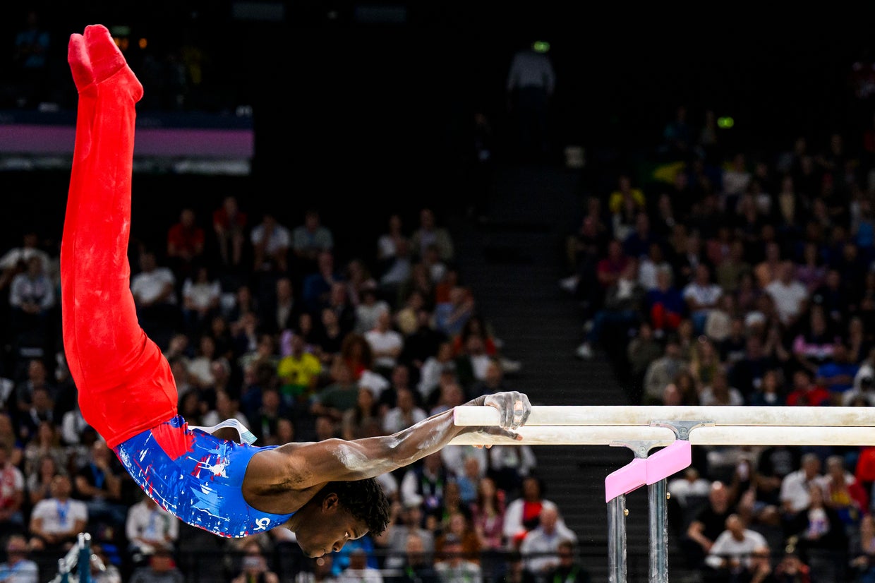 Olympic gymnast Frederick Richard opens up about journey to the 2024 ...