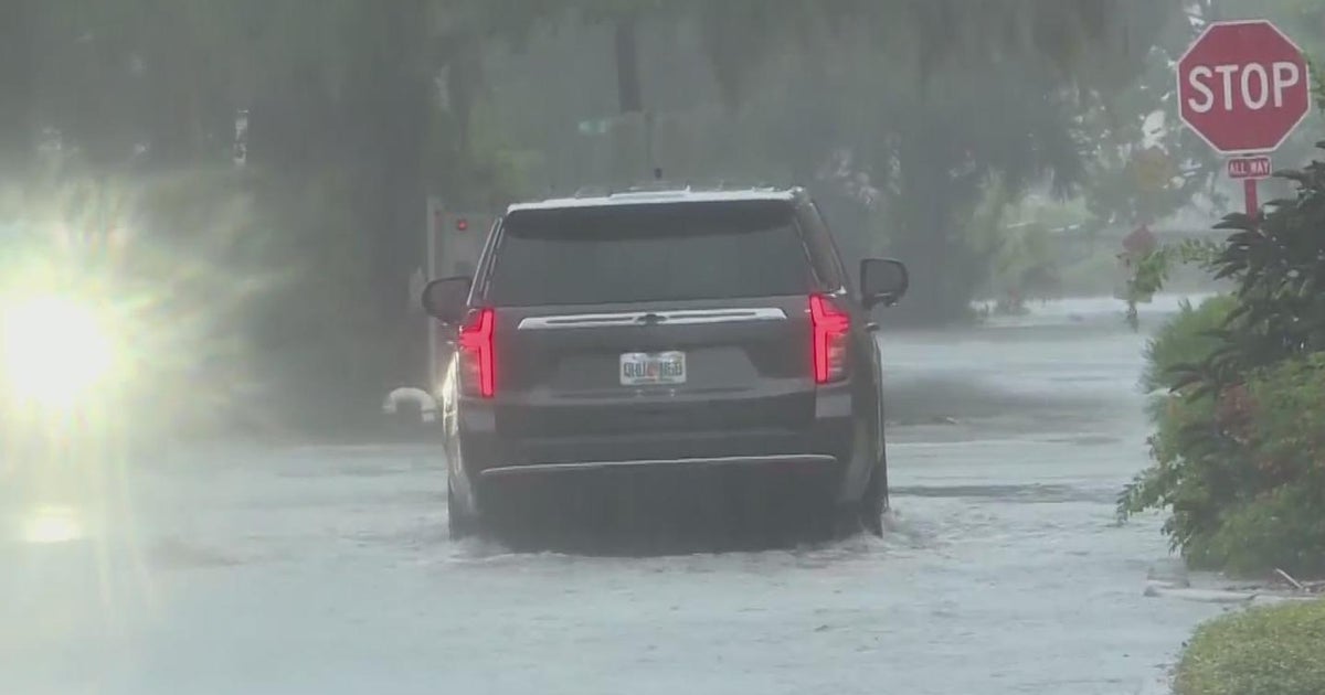 Debby downgraded to tropical storm after slamming Florida coast - CBS Texas