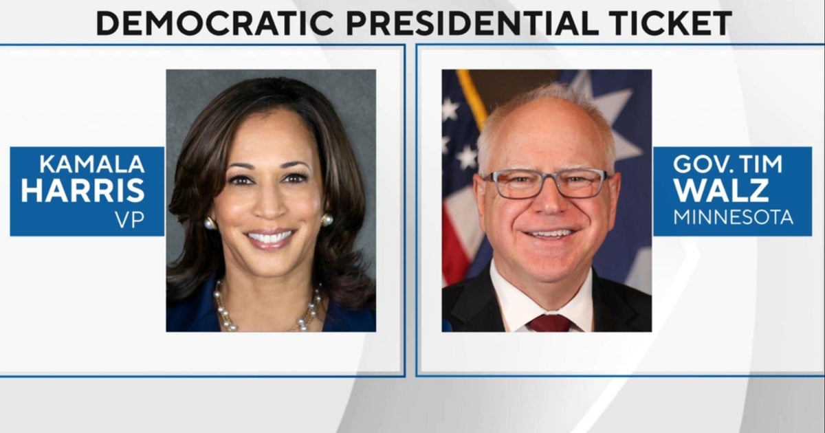 How Kamala Harris came to pick Tim Walz for running mate - CBS News
