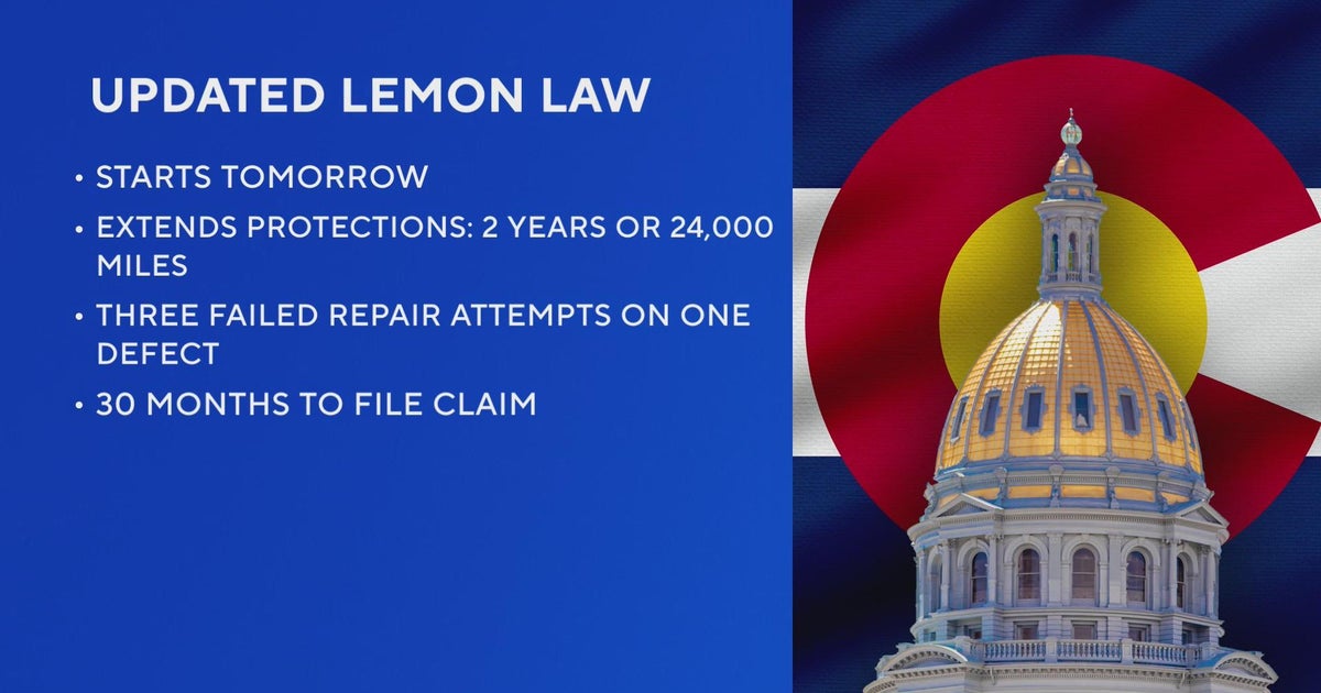 Updated Lemon Law designed to help protect consumers who purchase ...
