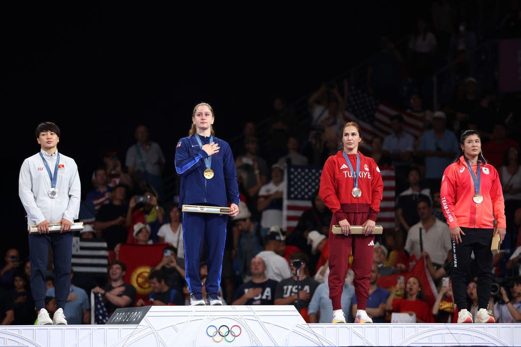 Amit Elor, 20, makes history as youngest U.S. wrestler to win Olympic ...