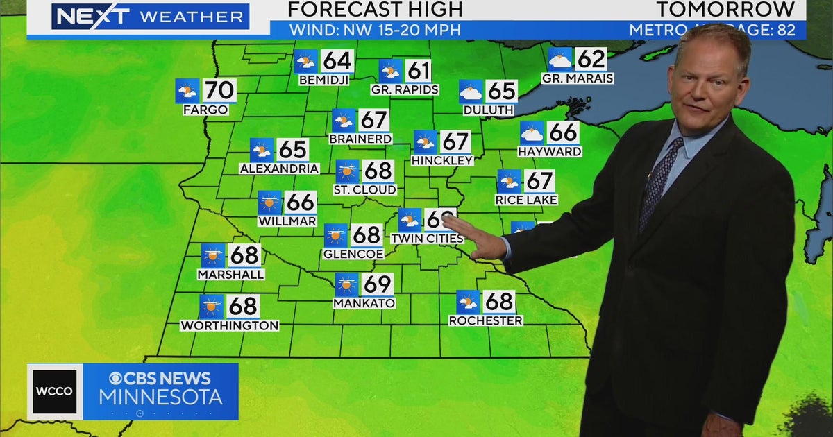 NEXT Weather: 6 p.m. forecast from Aug. 8, 2024 - CBS Minnesota