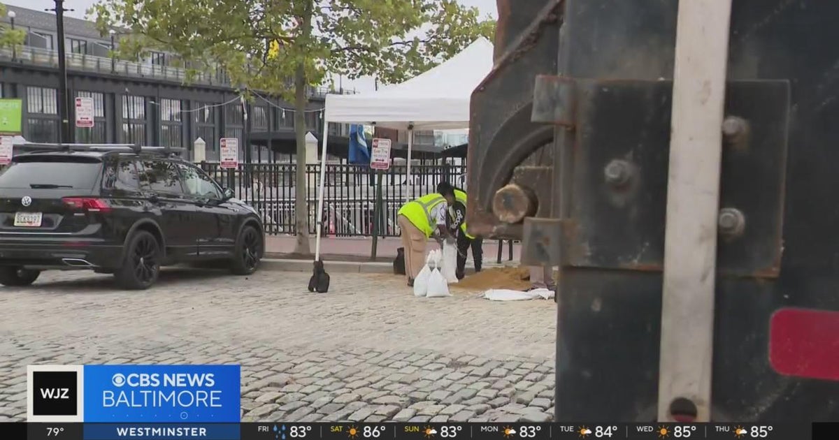 Baltimore residents in flood-prone areas prepare for Debby's remnants ...