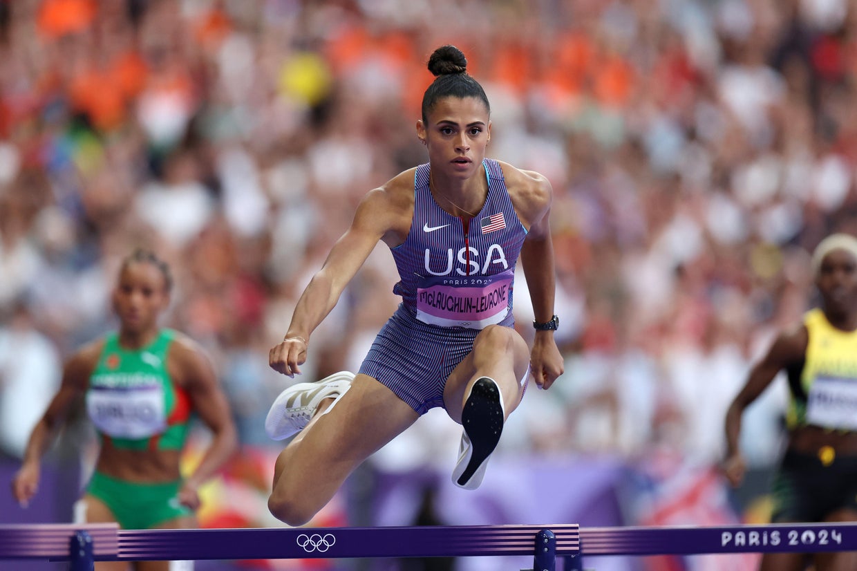 Sydney McLaughlin-Levrone wins gold, sets world record in 400-meter ...