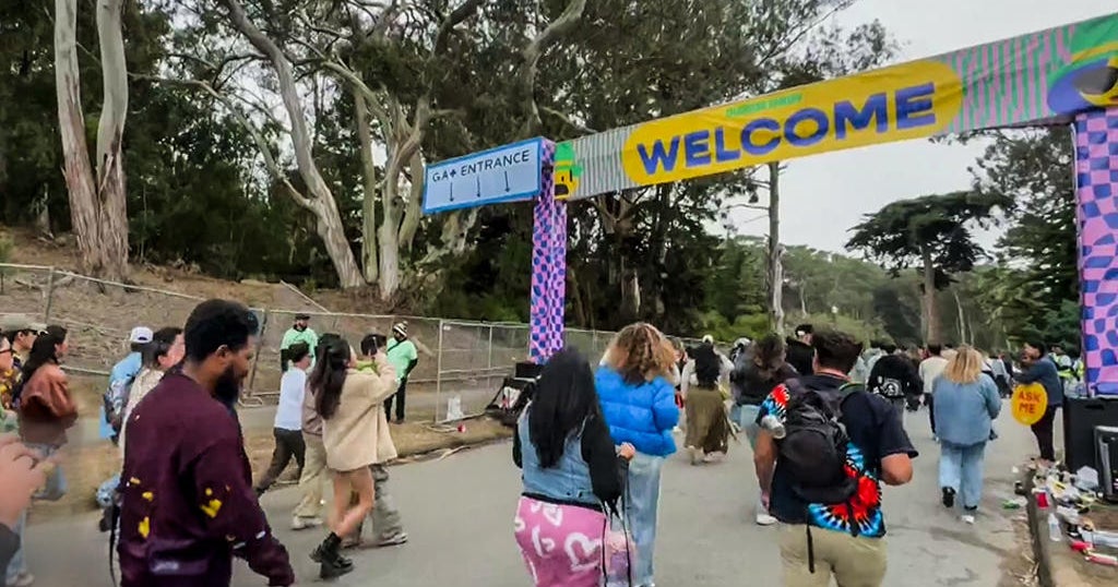 Thousands head to Golden Gate Park for Outside Lands - CBS San Francisco