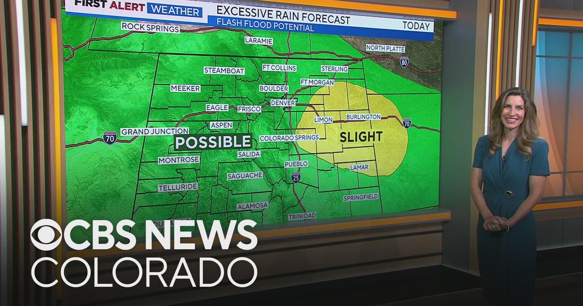 Denver weather: Showers and storms to start the week - CBS Colorado