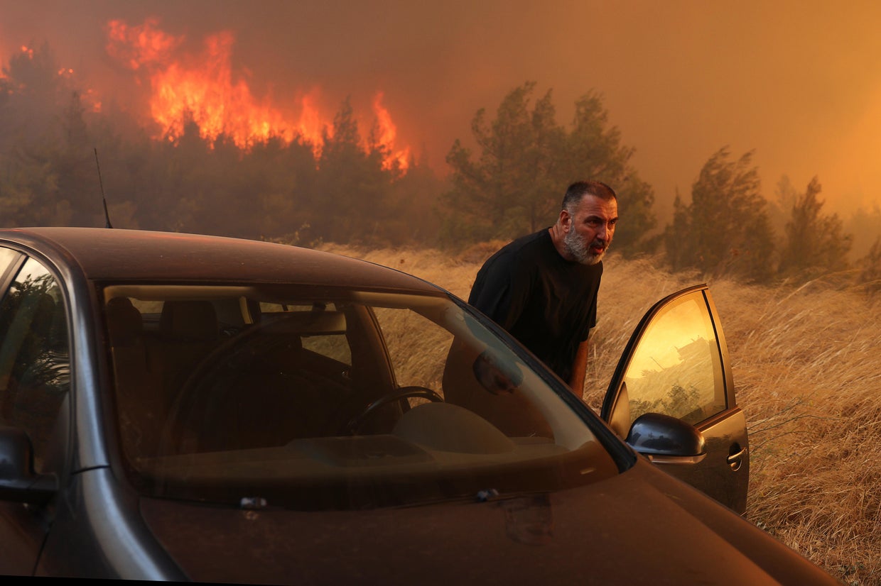 Wildfires around Athens under control, Greek officials say. This ...