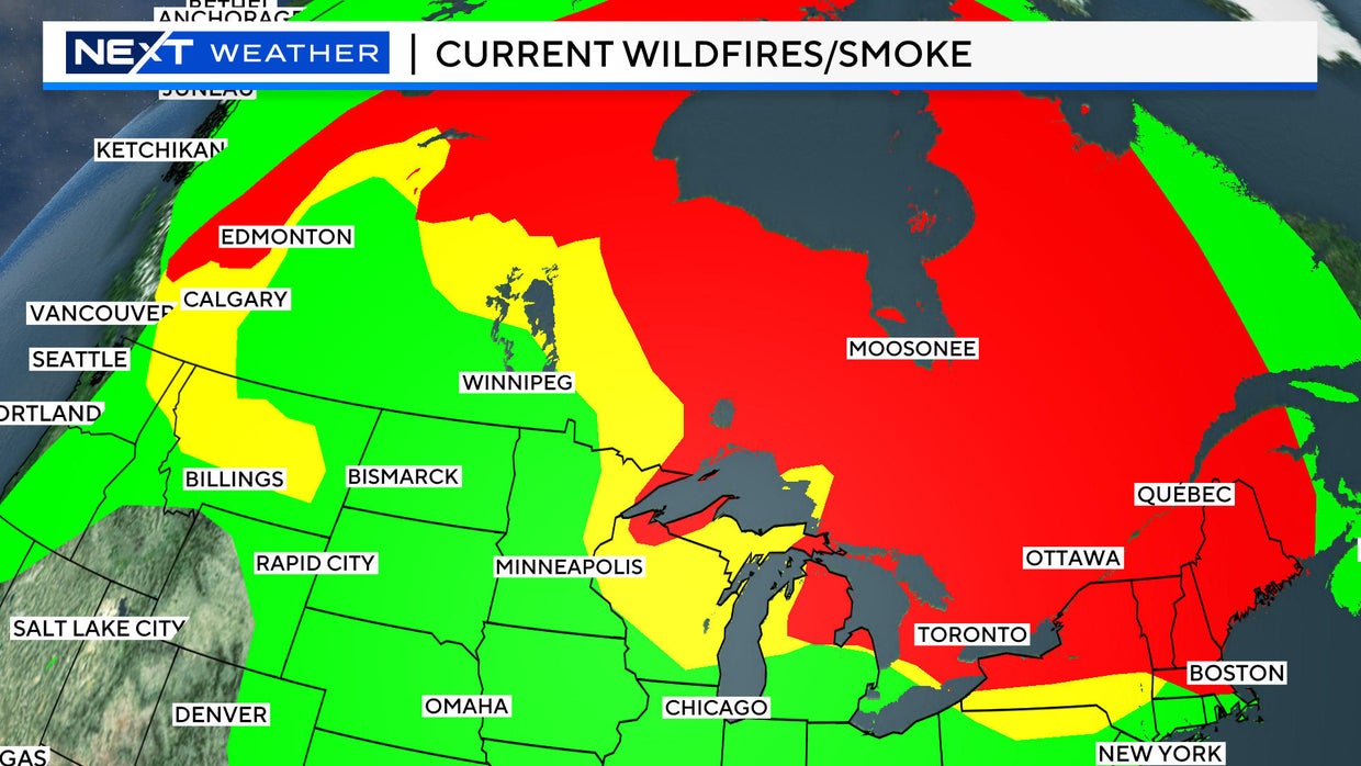 Why is the sky hazy? Wildfire smoke becoming noticeable in ...