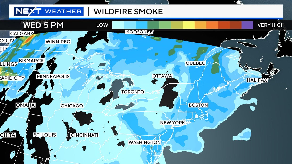 Why is the sky hazy? Wildfire smoke becoming noticeable in ...