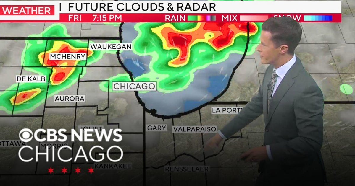 Rain continues through Friday - CBS Chicago