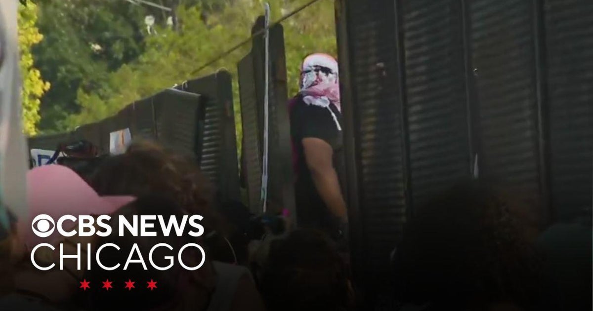 Main DNC protest returns to Union Park, police clear area where breach ...