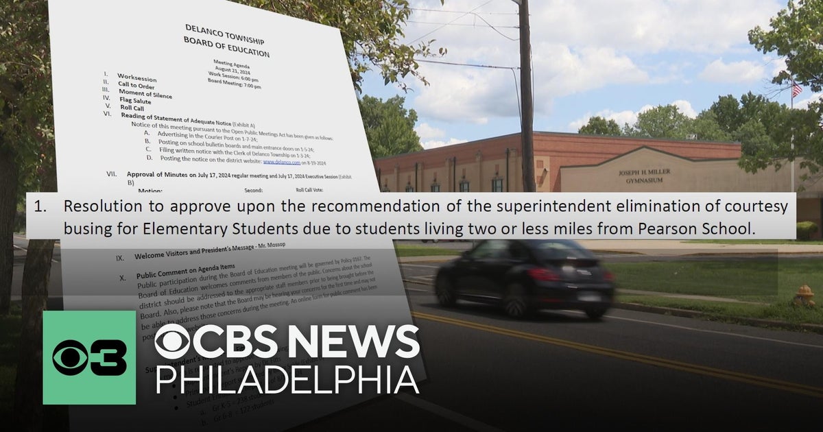 Delanco Township School District proposes to eliminate busing for some ...