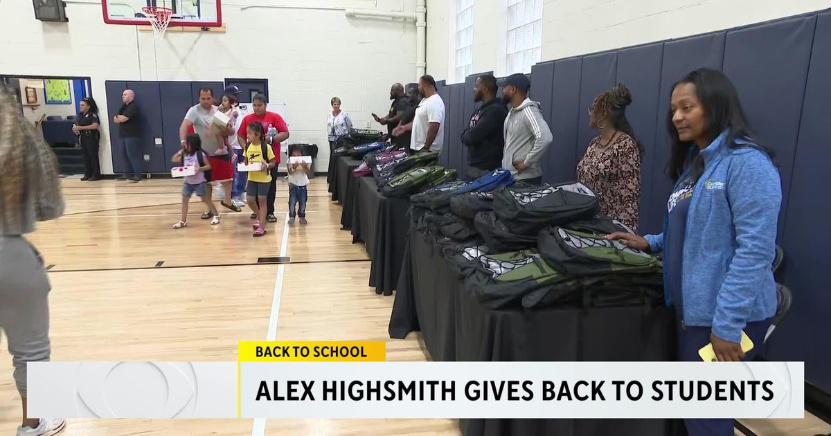 Steelers' LB Alex Highsmith hosts 3rd annual Back to School Bash in ...