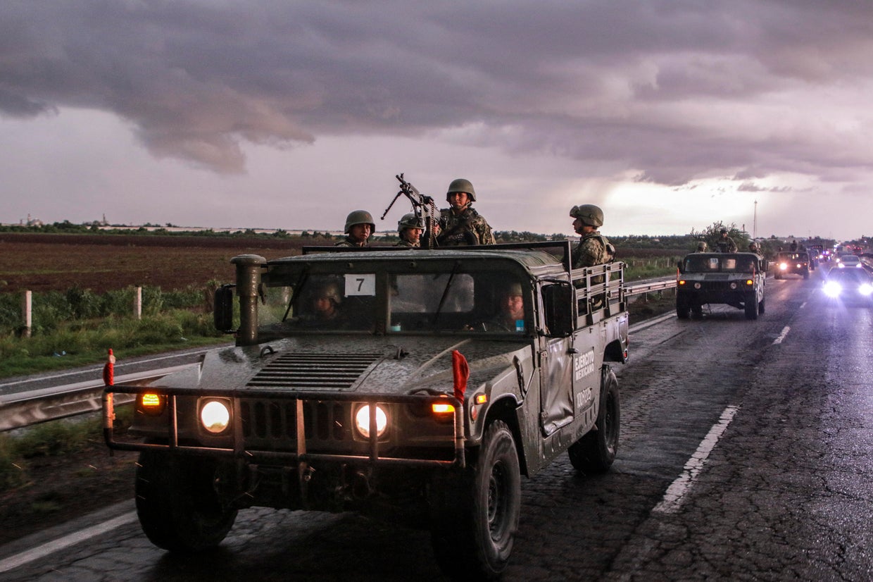 Military members attacked, roads blocked with burning vehicles in ...