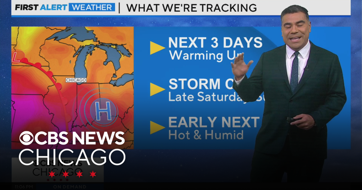 Warming up next 3 days in Chicago; hot and humid early next week - CBS ...